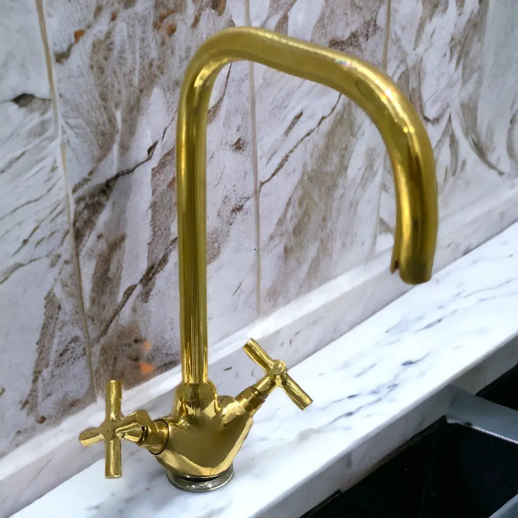 Moroccan Brass Faucet - Moroccan Sink