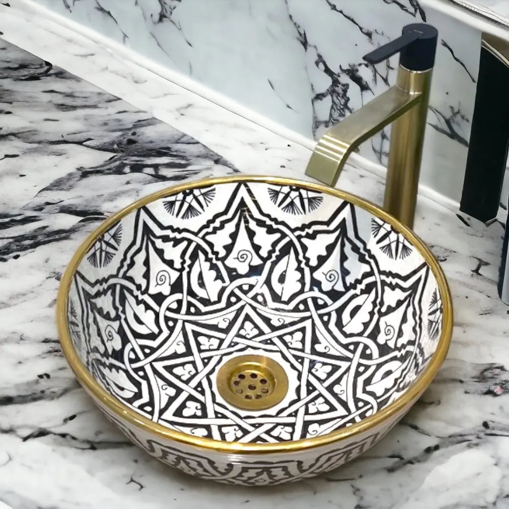 Moroccan Ceramic Sink - Moroccan Sink