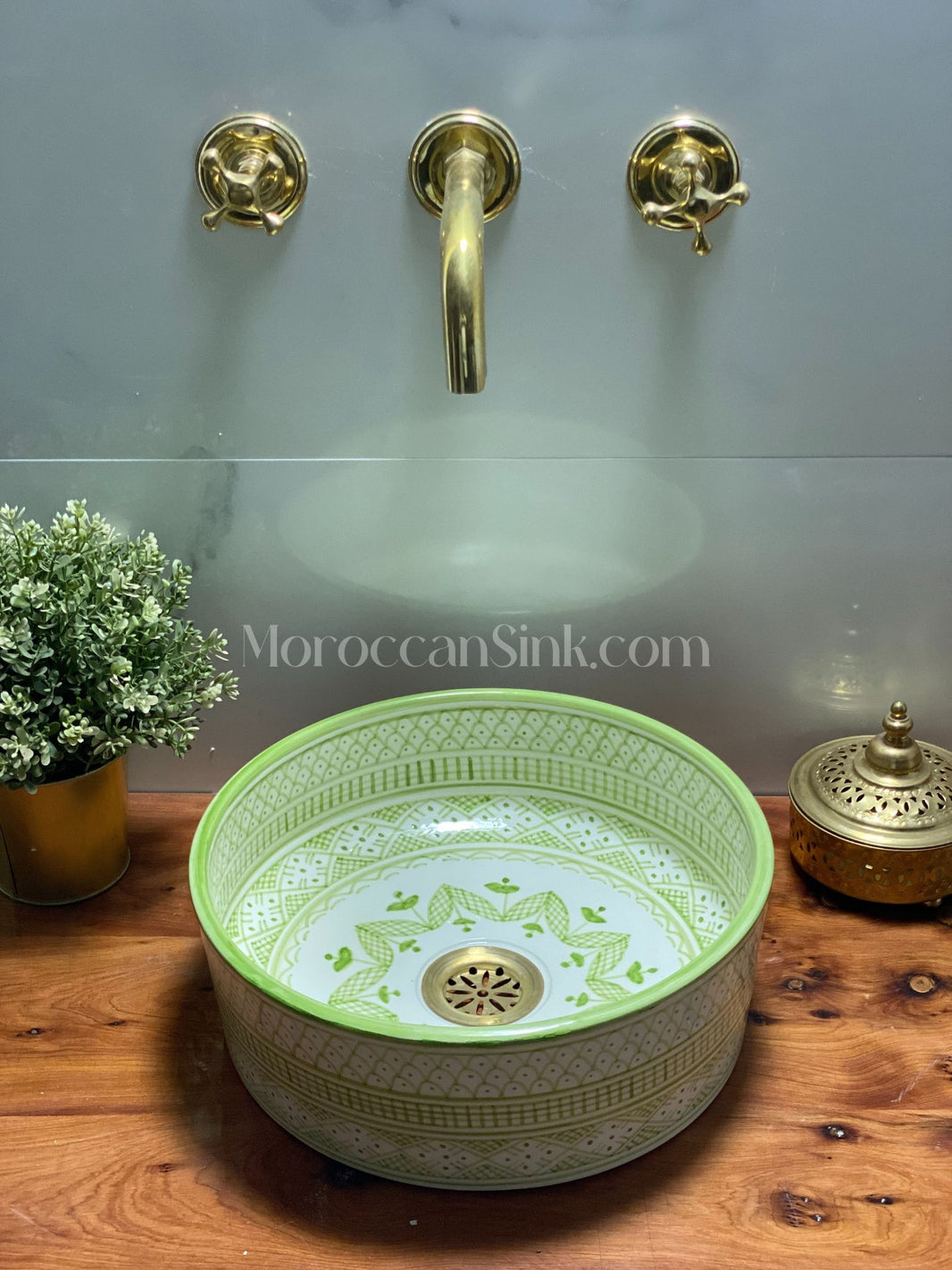 Moroccan Sink - Handmade Ceramic Vessel Sink | Moroccan Sinks