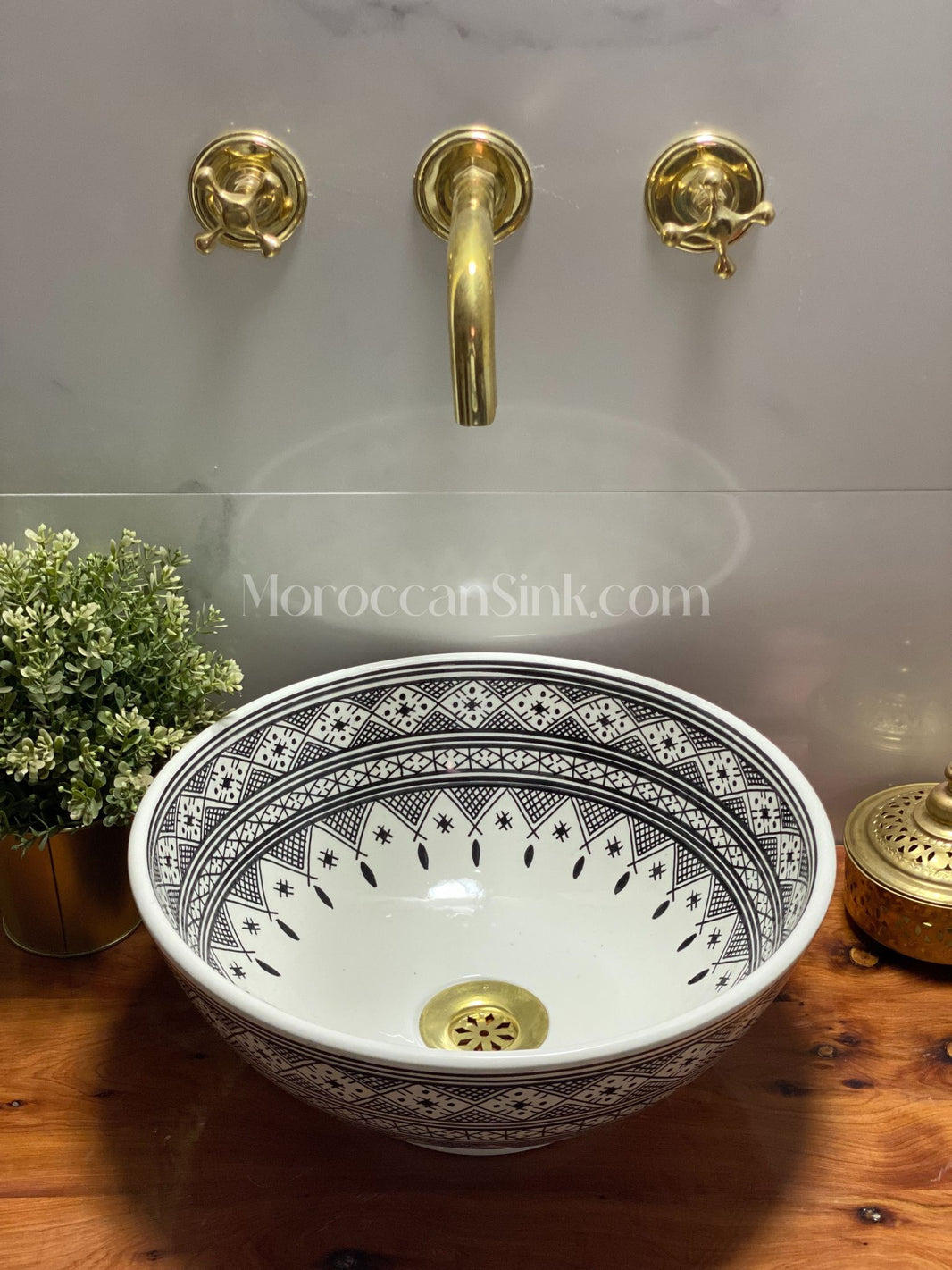 Moroccan Sink - Handmade Ceramic Vessel Sink | Moroccan Sinks
